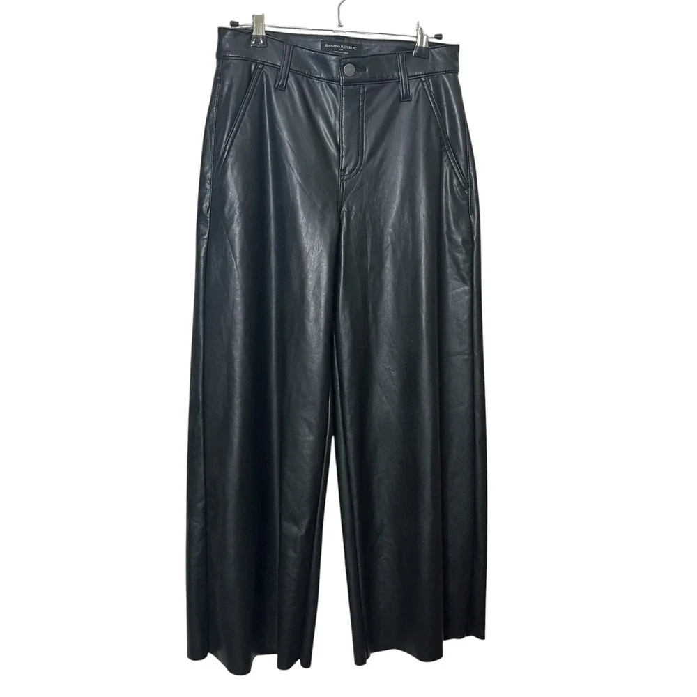 Banana Republic | Pants & Jumpsuits | Banana Republic Wide Leg Crop ...